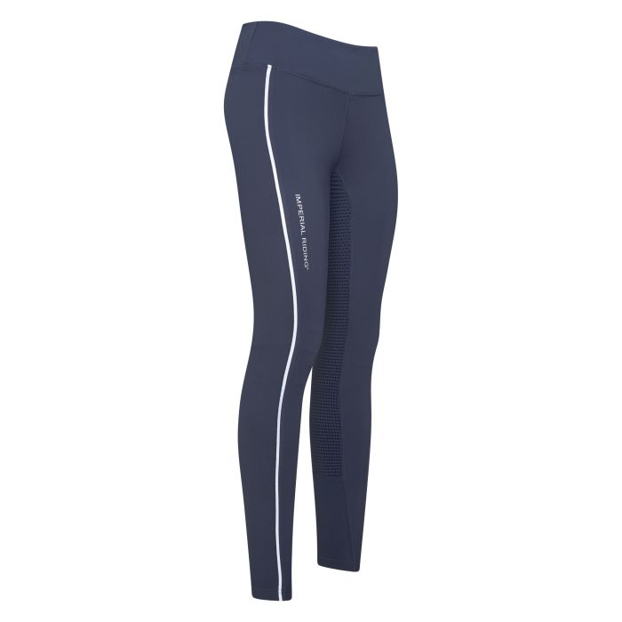 Riding tights IRHShiny Uni FullGrip - Navy